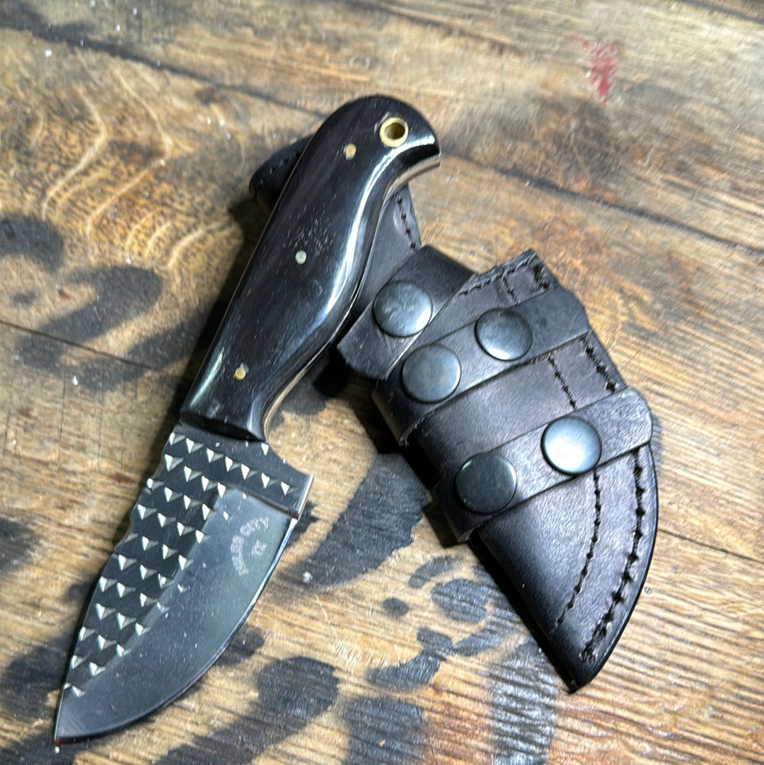 Buffalo Handle File Rasp Knife – Niles City Knives