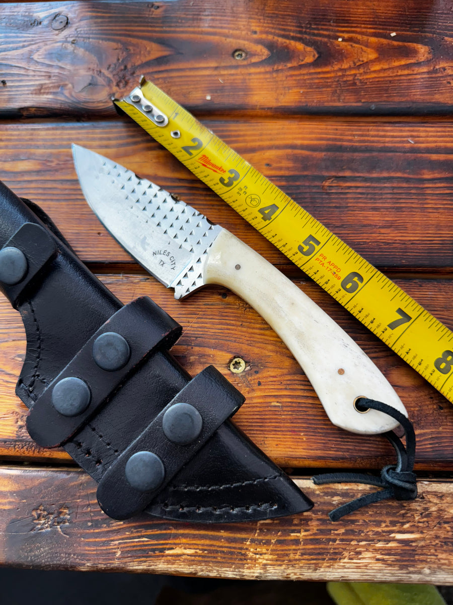 Bone Handle File Rasp Knife – Niles City Knives