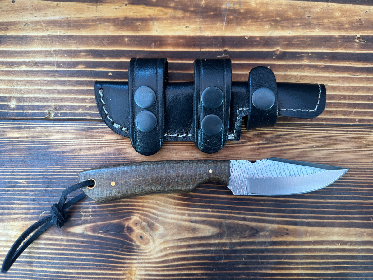 File Rasp Micarta Handle Knife – Niles City Knives