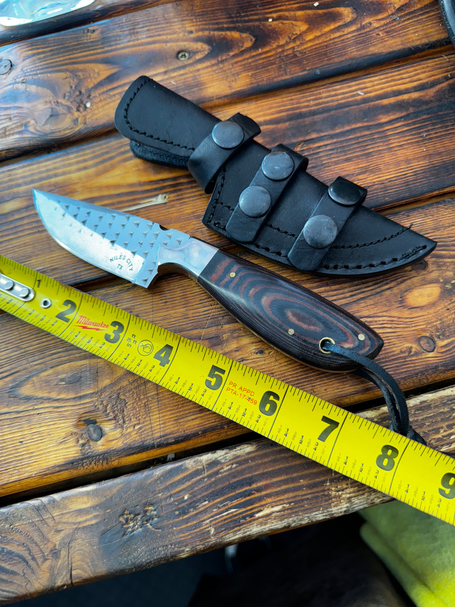 File Rasp Micarta Handle Knife – Niles City Knives