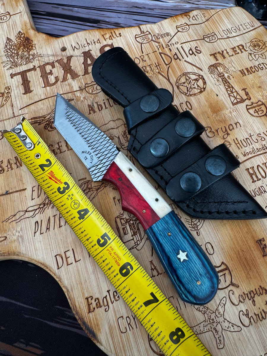 Texas Tonto File Rasp Knife – Niles City Knives