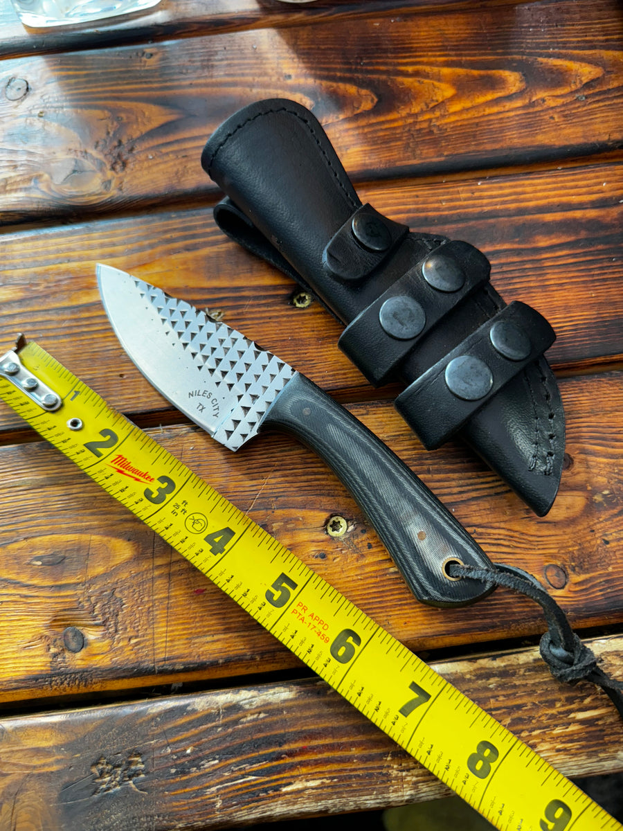 File Rasp Micarta Handle Knife – Niles City Knives